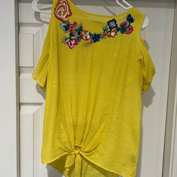 Tops | Bright Yellow Top | Poshmark